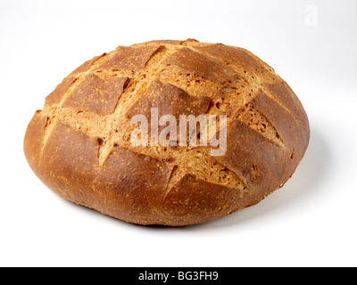 Round loaf of bread Stock Photo - Alamy