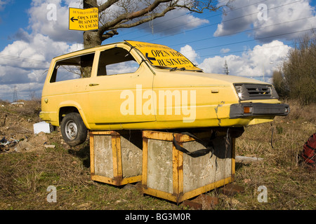 Reliant Robin 3 Three Wheeler Car Uk Stock Photo - Alamy