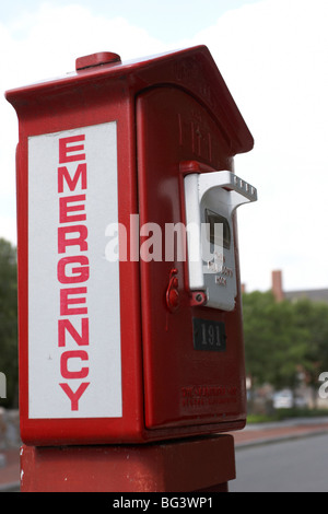 Fire alarm signal box Stock Photo - Alamy