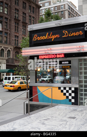 New York City Manhattan Diner Restaurant USA Stock Photo - Alamy
