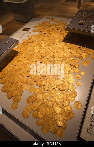 Fishpool treasure hoard, of medieval gold coins. found in Fishpool ...