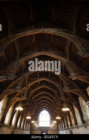 Hammer-beam roof of Westminster Hall, Houses of Parliament, Westminster ...
