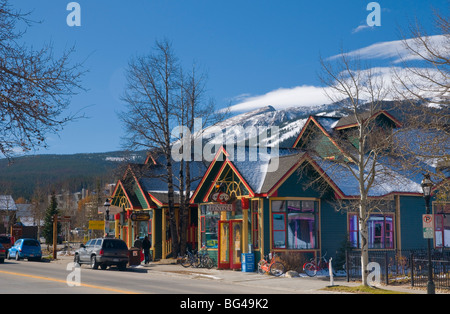 Main street, Breckenridge, Colorado USA Stock Photo: 126186377 - Alamy