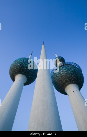 Architecture of Kuwait City - aerial view. Kuwait City, Kuwait Stock ...