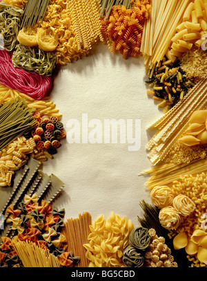 Dried rotelle pasta Stock Photo - Alamy
