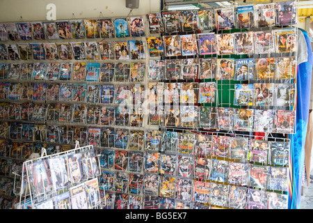 Counterfeit DVDs for sale in Thailand Stock Photo - Alamy