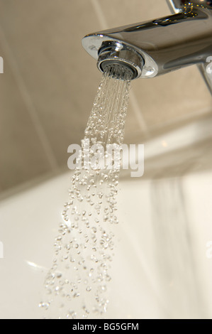 Water saving aerated tap Stock Photo - Alamy