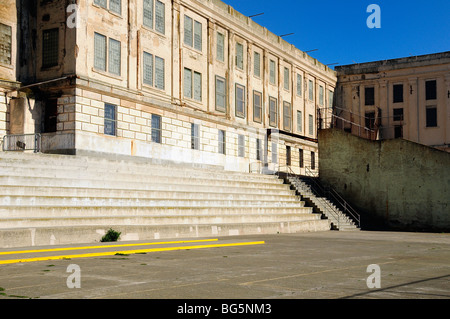 Alcatraz Prison Recreation Yard Stock Photo - Alamy