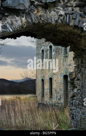 BERNERA BARRACKS GLENELG SCOTLAND THE ARCHWAY LEADING INTO THE ...