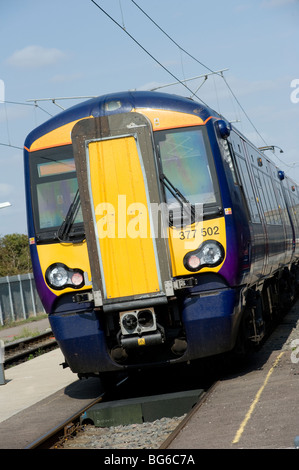 Class 377 train in First Capital Connect livery Stock Photo - Alamy