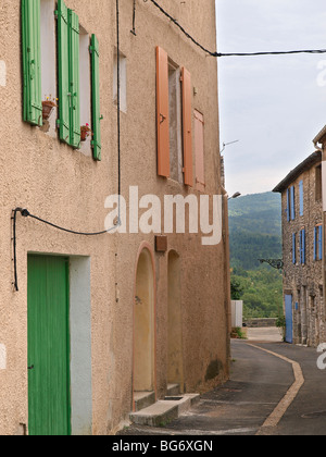 Sault street view in Provence Stock Photo - Alamy