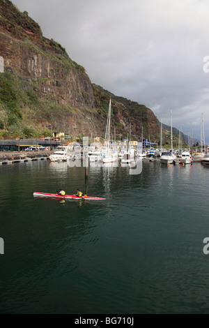 Calheta Harbour and Marina, Madeira Island, Portugal Stock Photo - Alamy