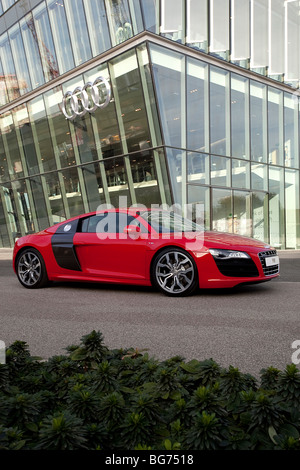 west london audi, a car dealership opening in 2009 in a landmark ...
