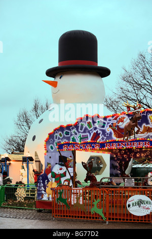 German Christmas Winter Wonderland Fair, Hyde Park, London, England, UK ...