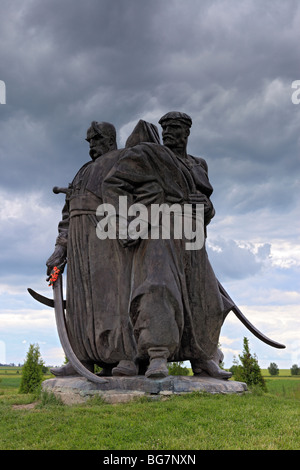 Monument of the cossacks Stock Photo - Alamy
