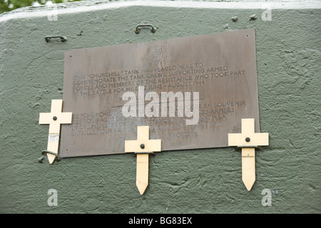 Churchill tank memorial at Hill 112, Operation Jupiter - a strategic ...
