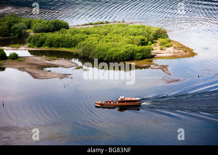 "Derwent Water" Ferry Boat Crossing The Lake To Keswick Landing Stage ...