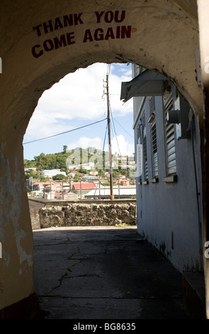 Historic building, Saint Georges, Grenada, Caribbean Stock Photo - Alamy