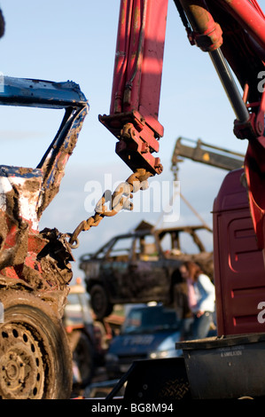 hiab crane banger racing demo demolition derby destruction derbies dd ...