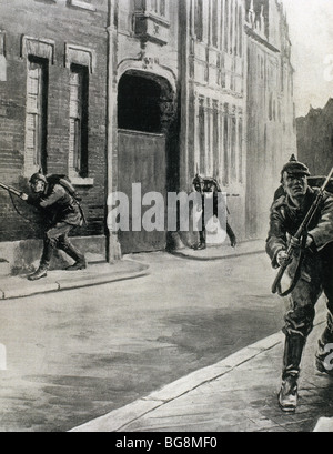 World War I 1914 Liege Stock Photo - Alamy