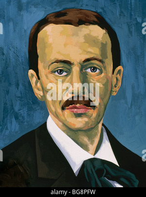 Portrait of the composer Edmond Audran (1842-1901), c. 1890 Stock Photo ...