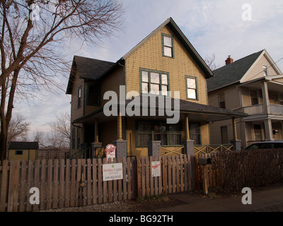 The house from the movie, "A Christmas Story." Cleveland, Ohio Stock ...