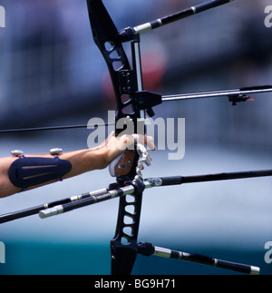 Close up of an archers bow Stock Photo - Alamy