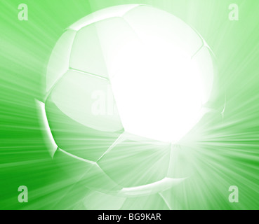 Shining modern soccer ball abstract wallpaper background Stock Photo ...