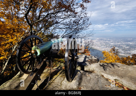 Cannon at Point Park on Lookout Mountain in Chattanooga, Tennessee ...