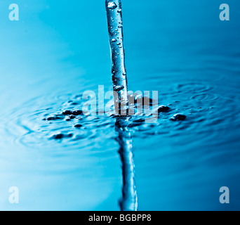 water pouring down on the surface Stock Photo - Alamy