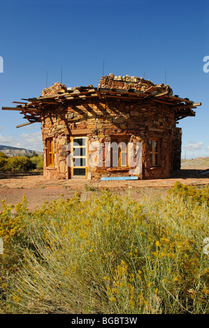 Torrey Kiva, stone house, Capitol Reef National Park, Utah, USA Stock ...