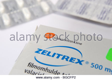 Glaxosmithkline Zelitrex tablets used to treat skin infections due to ...