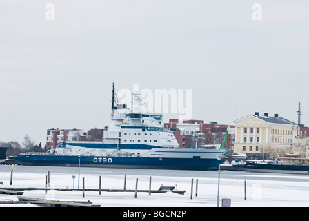 Finnish icebreaker Otso Stock Photo - Alamy