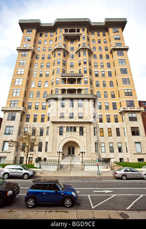 The Cairo apartment building in Dupont Circle in Washington DC Stock ...