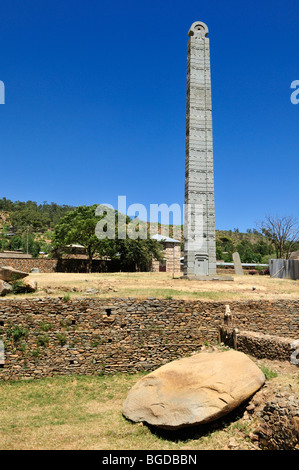 "Italian" ancient Axumite stele at Aksum, Axum, UNESCO World Heritage ...
