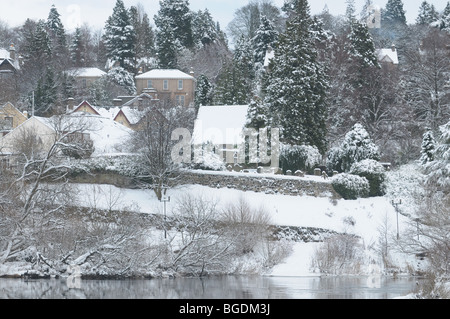 The Scottish City of Perth in Winter Stock Photo - Alamy