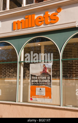 The Millets shop store is now closed in Timber Hill in the city centre ...