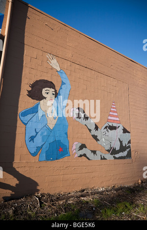 SODO Urban Arts Corridor - Seattle, Washington Stock Photo - Alamy