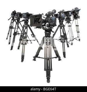 Studio Product Shot of a Panavision Genesis Modern Digital Movie Camera ...