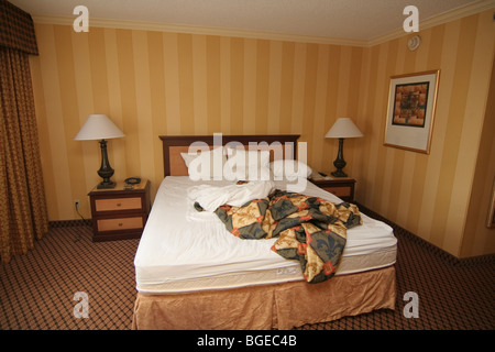 messy hotel room Stock Photo: 56960246 - Alamy