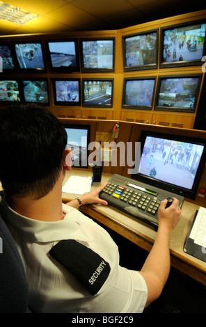 CCTV control room screen, England, UK Stock Photo - Alamy