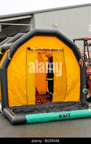Fire Service Mass Decontamination shower Entry Control BA Board Stock ...