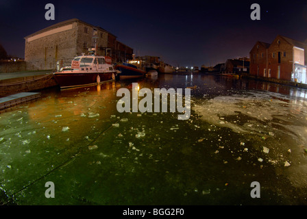 Exeter Quay at Night Stock Photo - Alamy