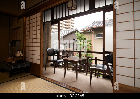 Ishihara ryokan. Kyoto, Japan. Traditional Japanese style guest house ...