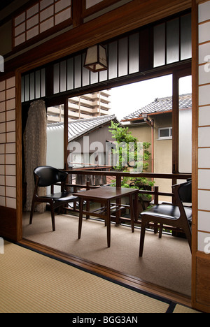 Ishihara ryokan. Kyoto, Japan. Traditional Japanese style guest house ...