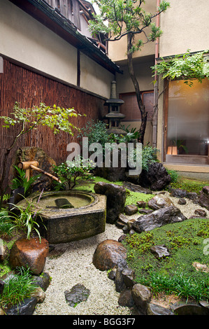 Ishihara ryokan. Kyoto, Japan. Traditional Japanese style guest Stock ...