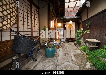 Ishihara ryokan. Kyoto, Japan. Traditional Japanese style guest house ...