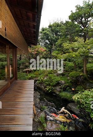Yoshikawa ryokan. Traditional Japanese style guest house. Kyoto, Japan ...