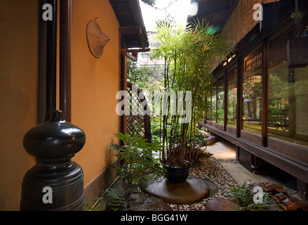 Yoshikawa ryokan. Traditional Japanese style guest house. Kyoto, Japan ...