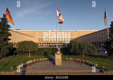 GERMANY, Berlin, airport Tempelhof built during Nazi Germany, eagle ...